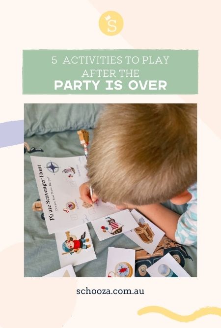 5 Preschool Activities to Play AFTER The Party Is Over - With Our ...