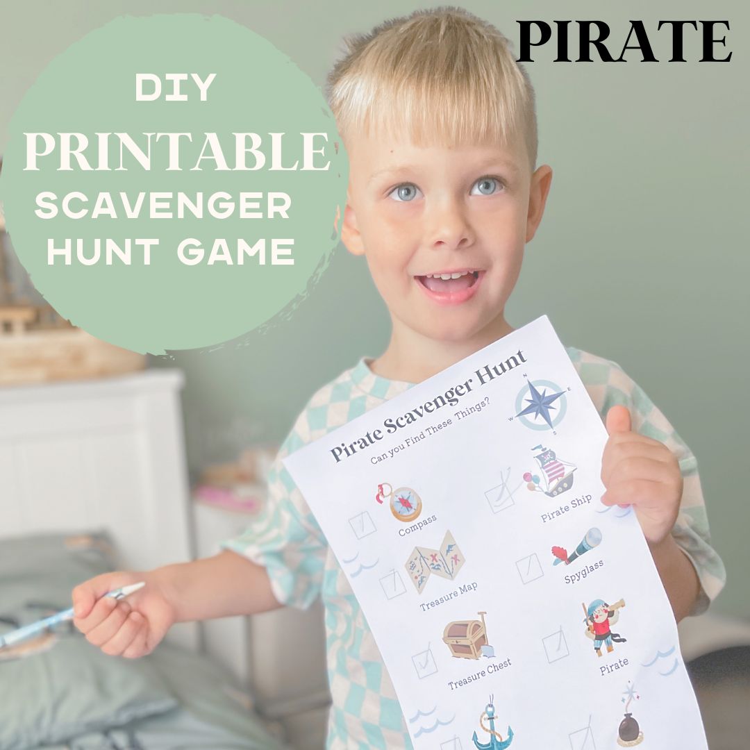 Printable ~ Scavenger Hunt Game - Pirate – Schooza