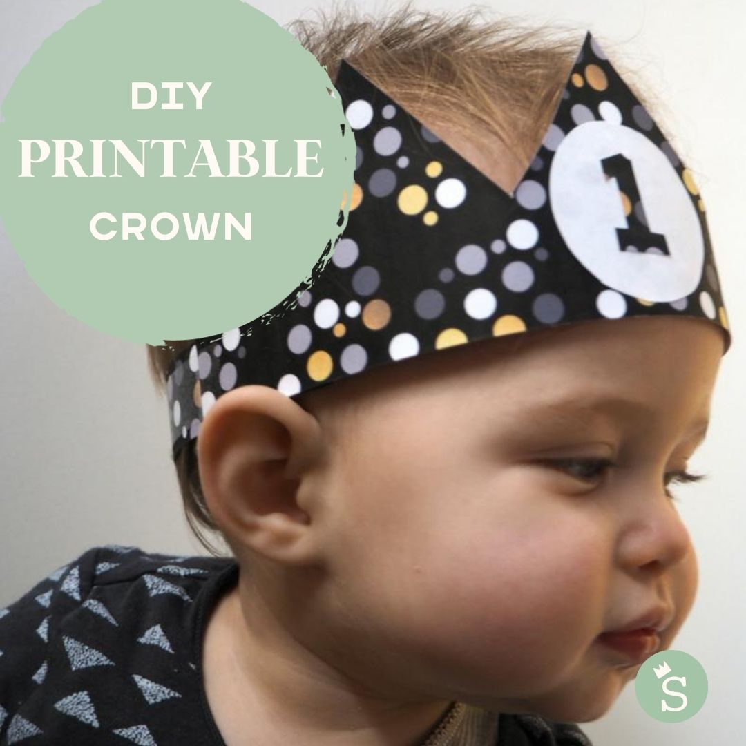 Printable ~ Birthday Crown Template - Make a DIY Paper Crown – Schooza